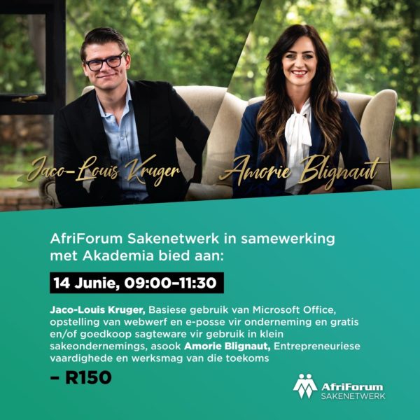 Akademia bied gehalte entrepreneursopleiding aan in samewerking met ...